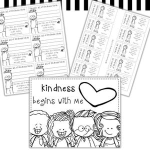 Be Kind Clip Art and Printable Set - Etsy