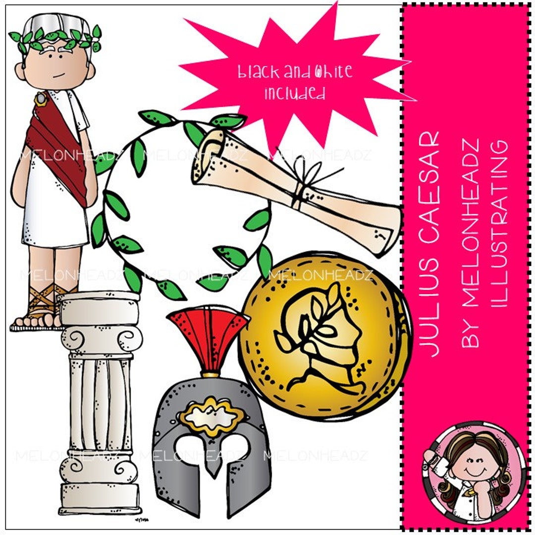 Julius Caesar Clip Art - Mini - Etsy