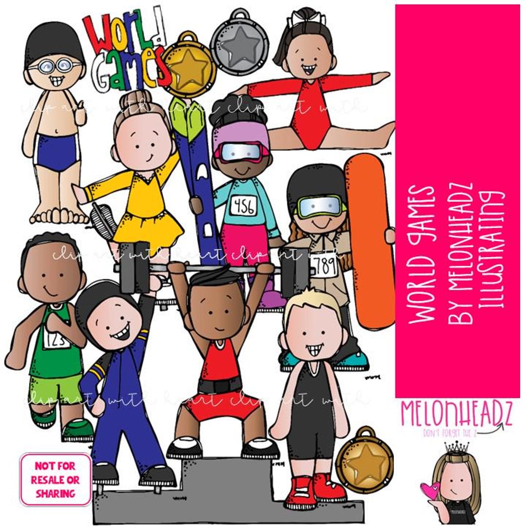 World Games Clip Art, Sports Clip Art, Athletic Competition Clip Art ...