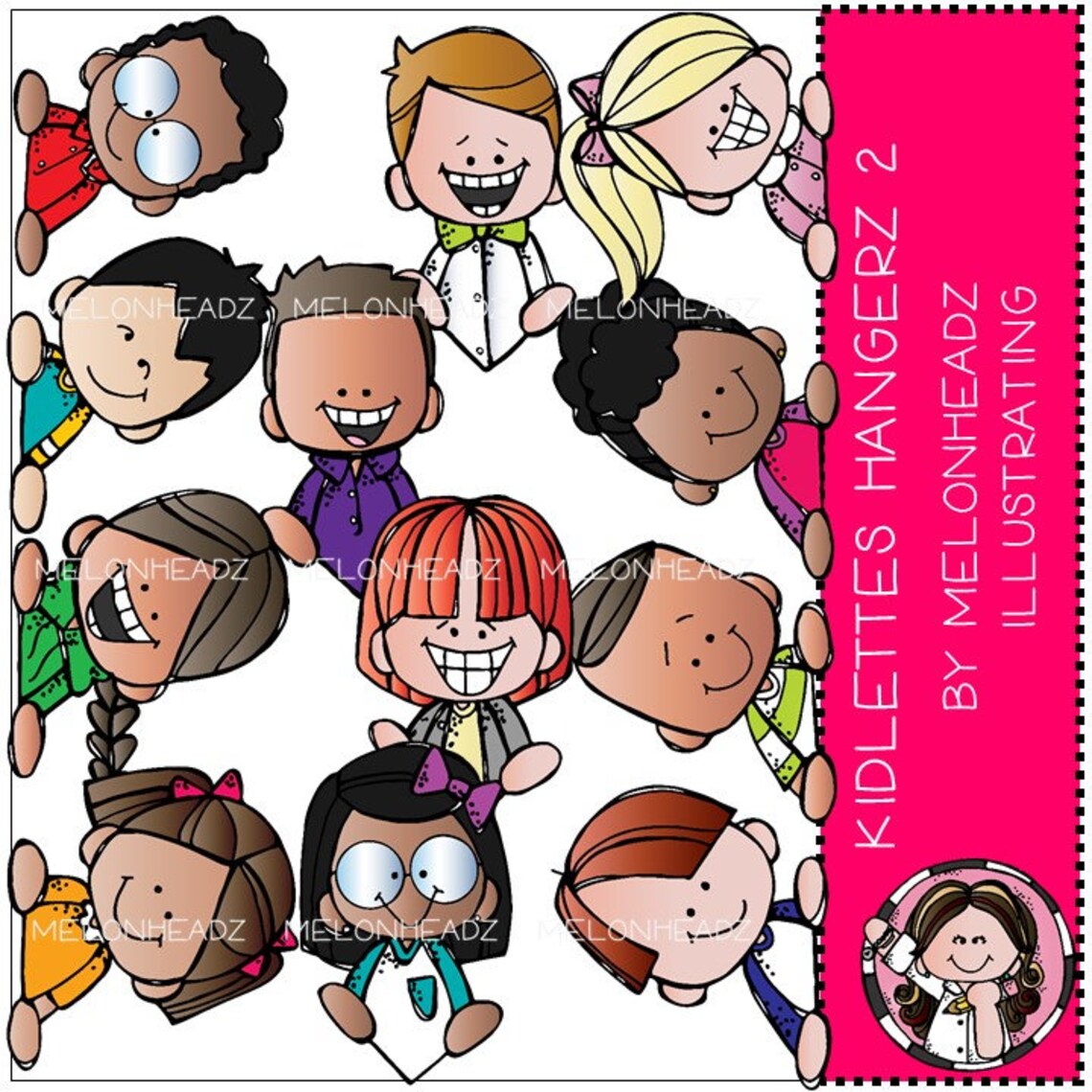 Kidlettes Clip Art Hangerz Set 2 COMBO PACK - Etsy