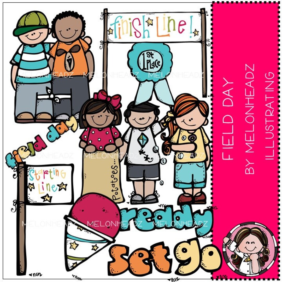 Field Day Clip Art - Etsy