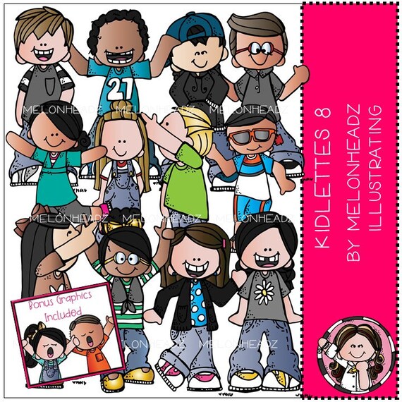 Kidlettes Clip Art Part 8 - Etsy