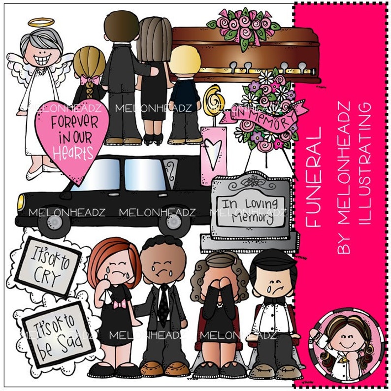Funeral Clip Art | Etsy