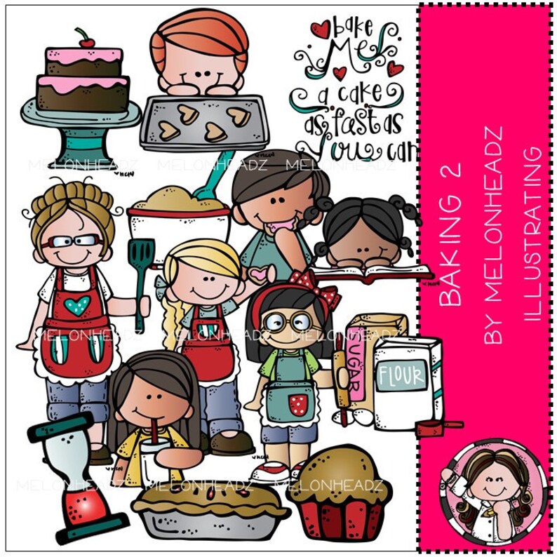 Baking Clip Art Part 2 | Etsy