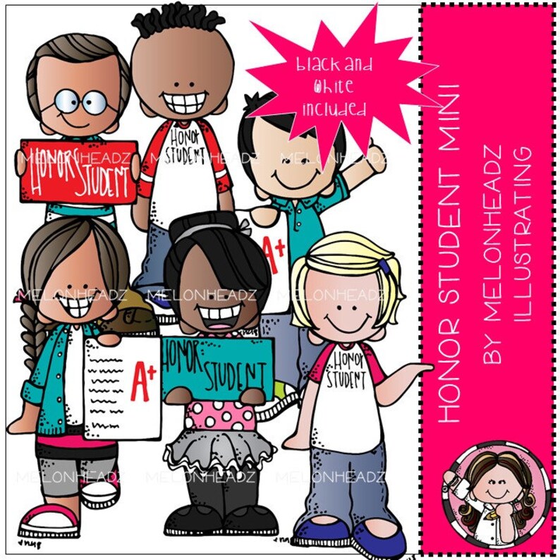 Honor Student Clip Art - Mini - Etsy