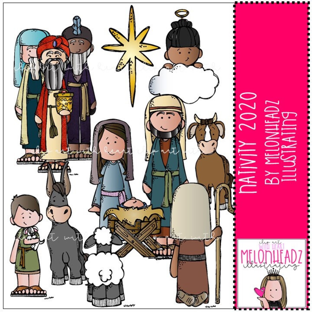 Nativity Clip Art - 2020 - COMBO PACK - Etsy