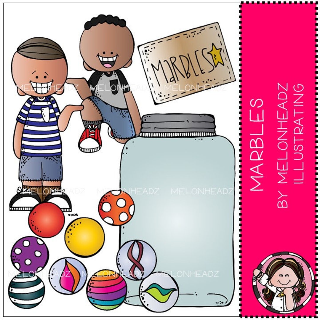 Marbles Clip Art - COMBO PACK - Etsy