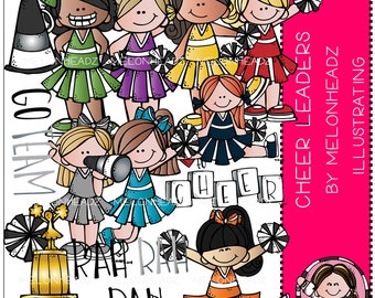 Cheerleader Clip Art | Etsy