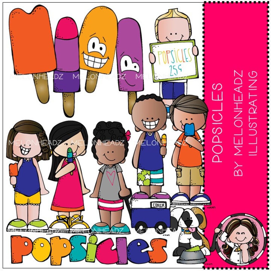 Popsicles Clip Art - COMBO PACK - Etsy
