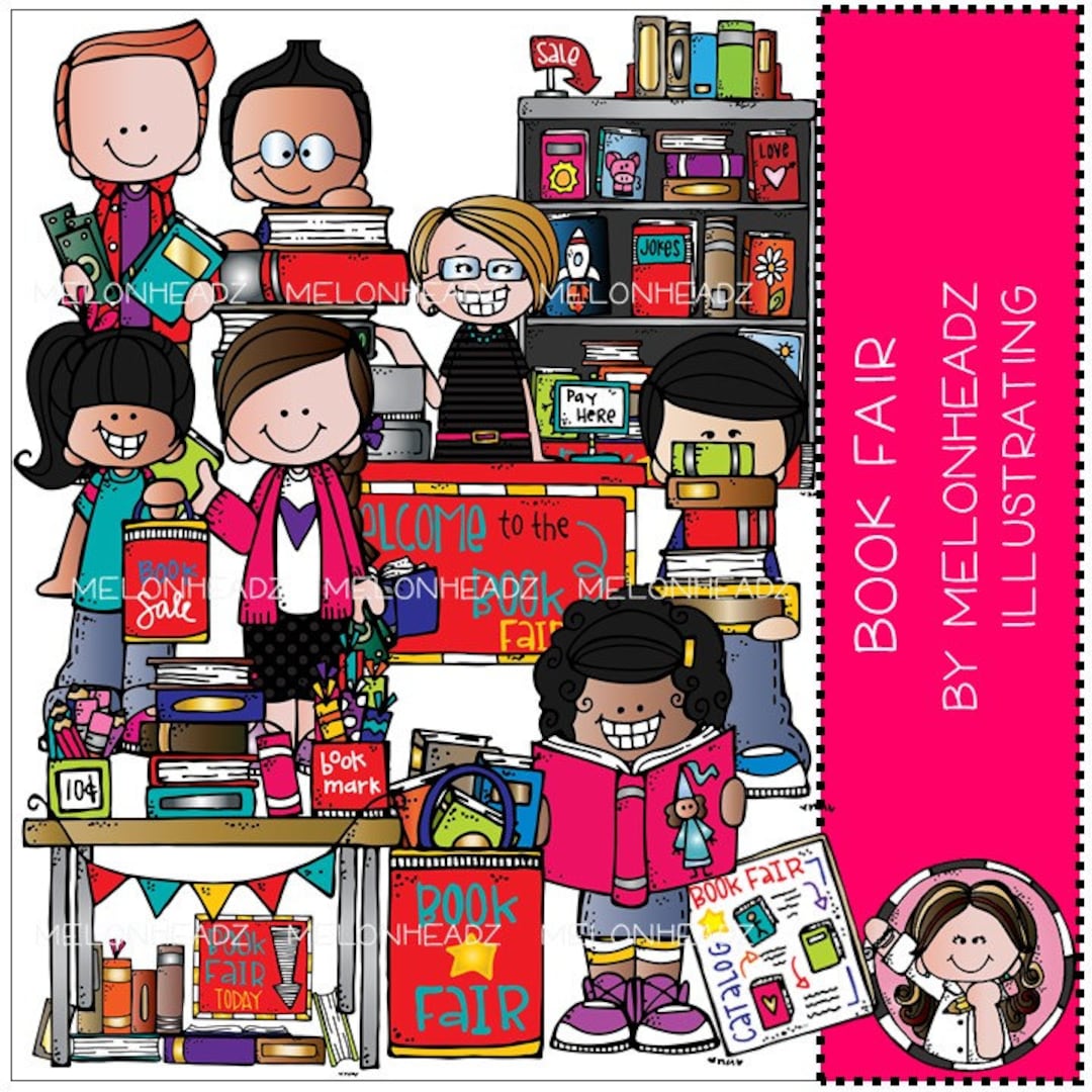 Book Fair Clip Art - Etsy