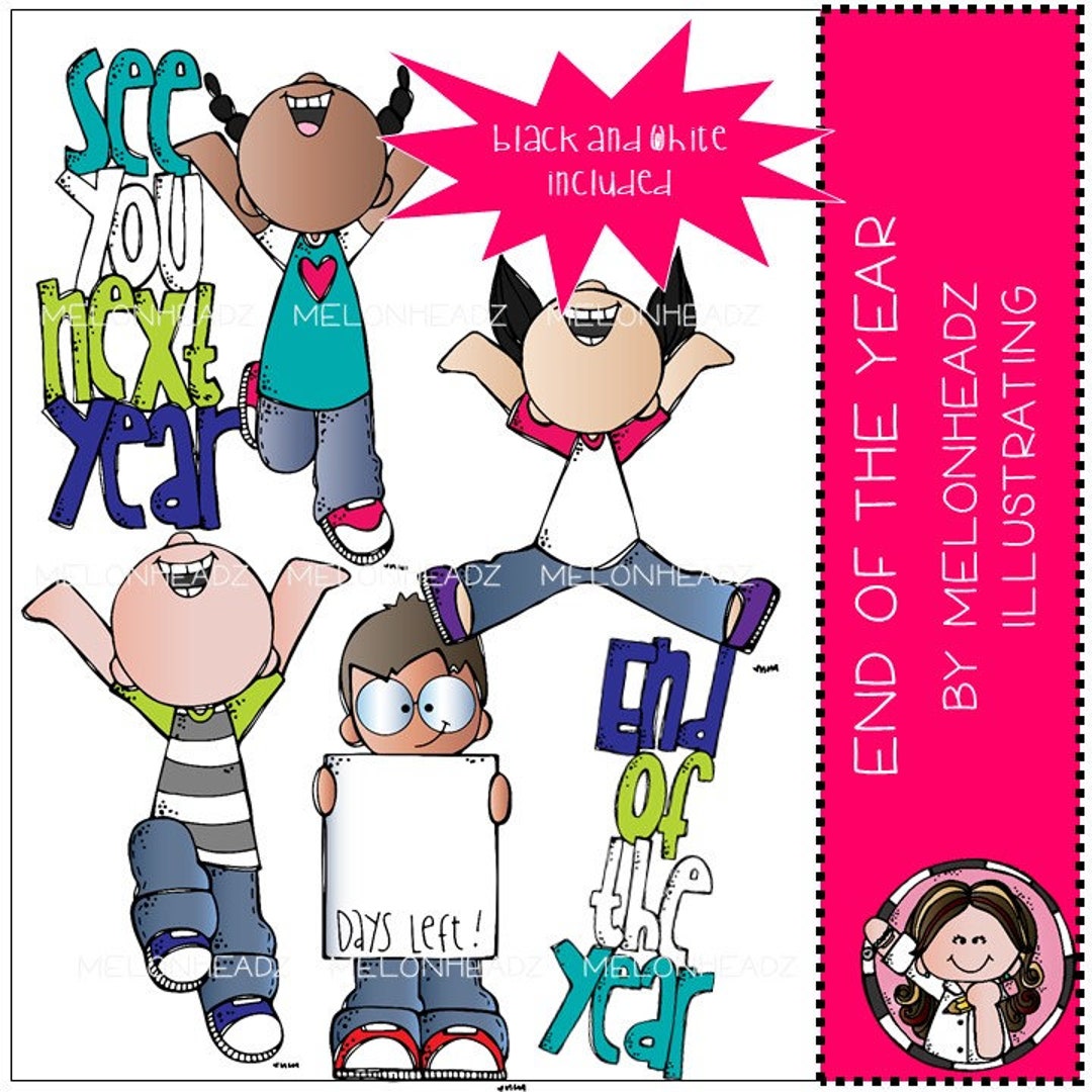 End of Year Clip Art - Mini - Etsy
