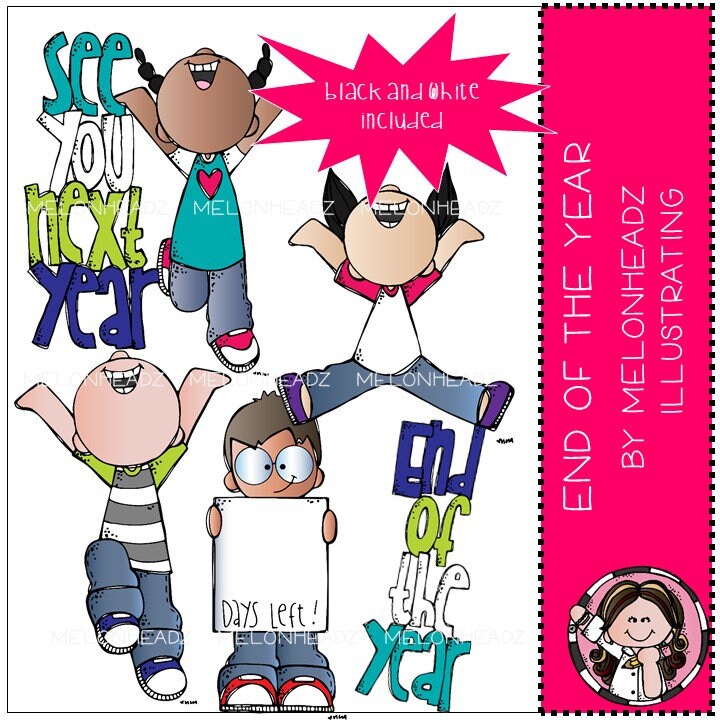 End of Year Clip Art Mini - Etsy