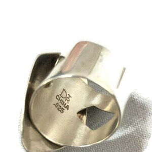 Jay King Desert Rose Trading DTR Ring Rainbow Calsilica 925 Sterling ...