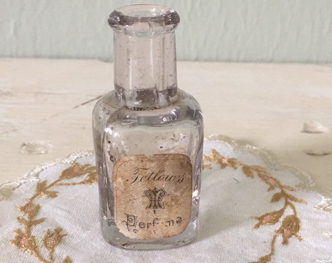 Antique, Perfume Bottle, by Henry Tetlow's, Circa 1910, Tetlows Perfume ...