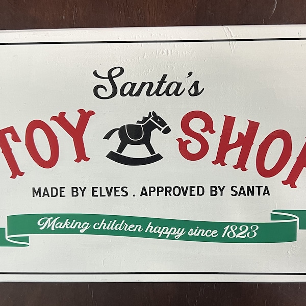 Santas Toy Shop - Etsy