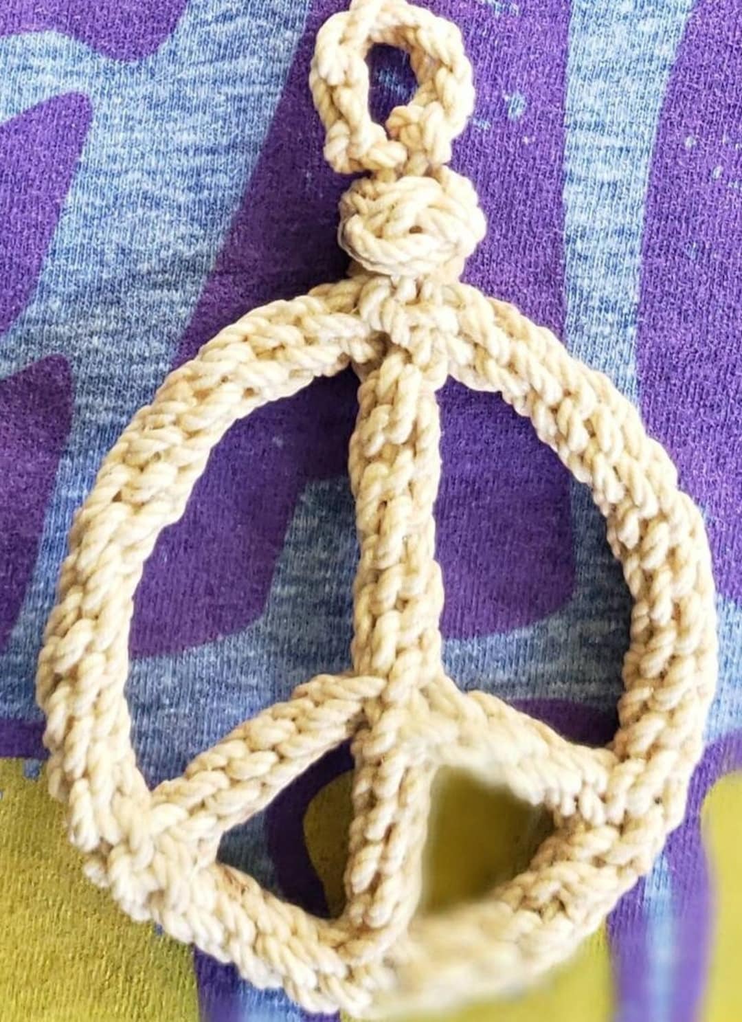 Peace Sign-hippie, Boho, Peace Symbol, Peace Symbol Necklace, Unisex ...