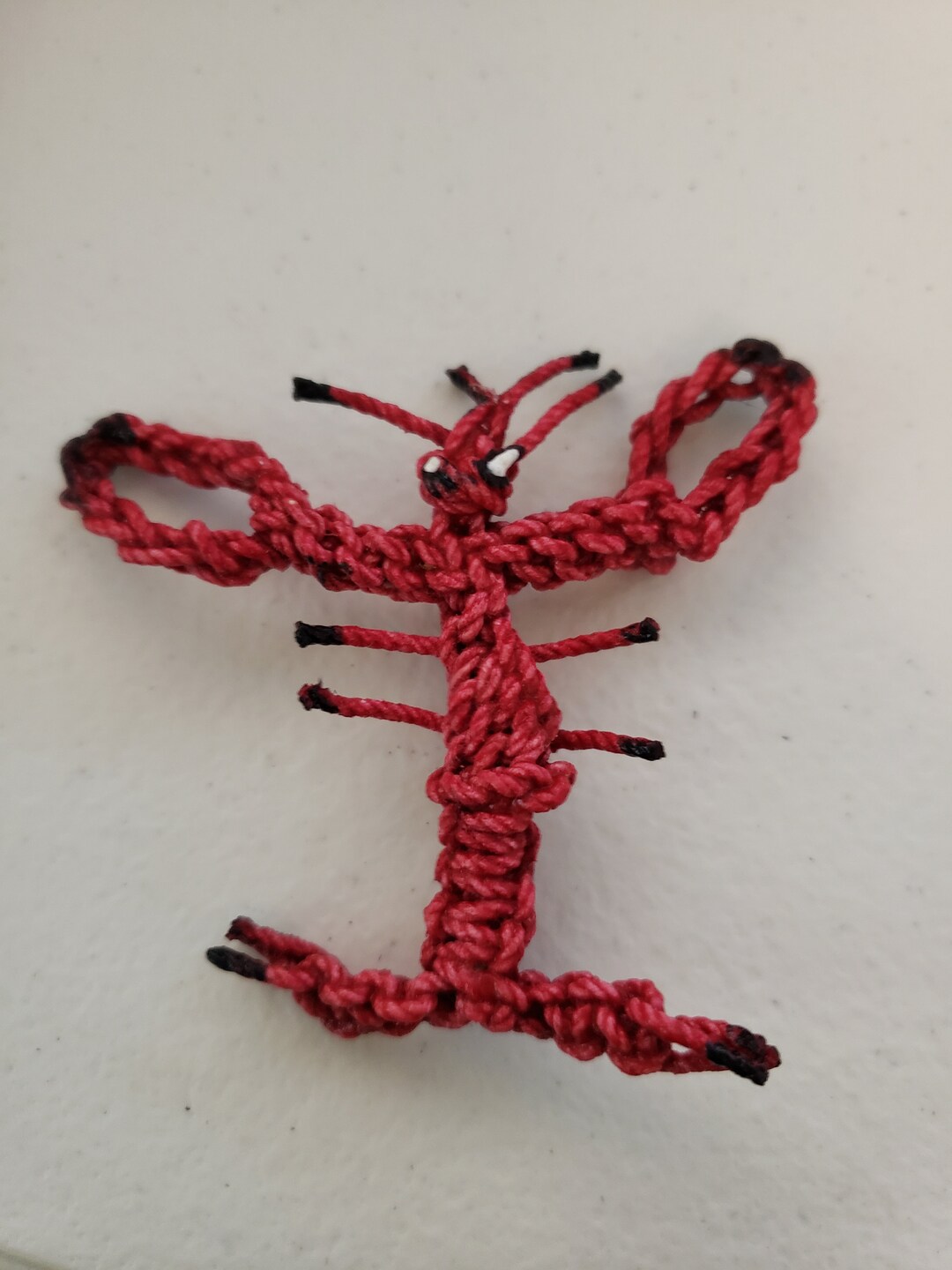 Silly Lobster, Nautical Whimsical Lobster Pin Bright Red 603 - Etsy UK