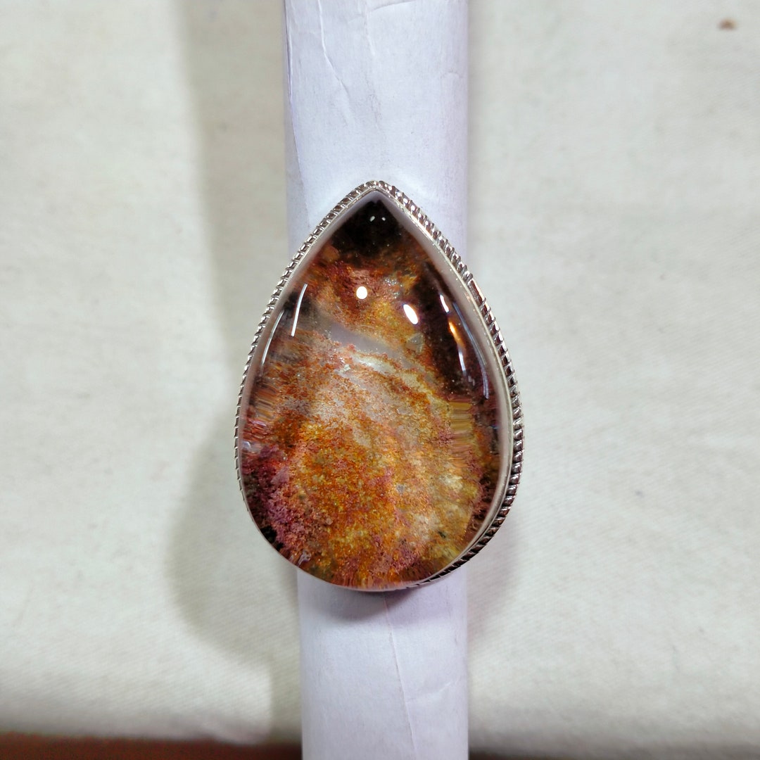 Graden Quartz, Garden Quartz Ring, Statement Ring, Beautiful Ring, 925 ...