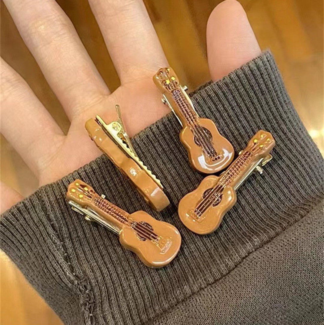 Unique Ukulele Barrettes 2 One Pair - Etsy