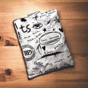 TS TTPD Book Sleeve. Swiftie Gift. Padded Kindle Case. iPad Cover ...