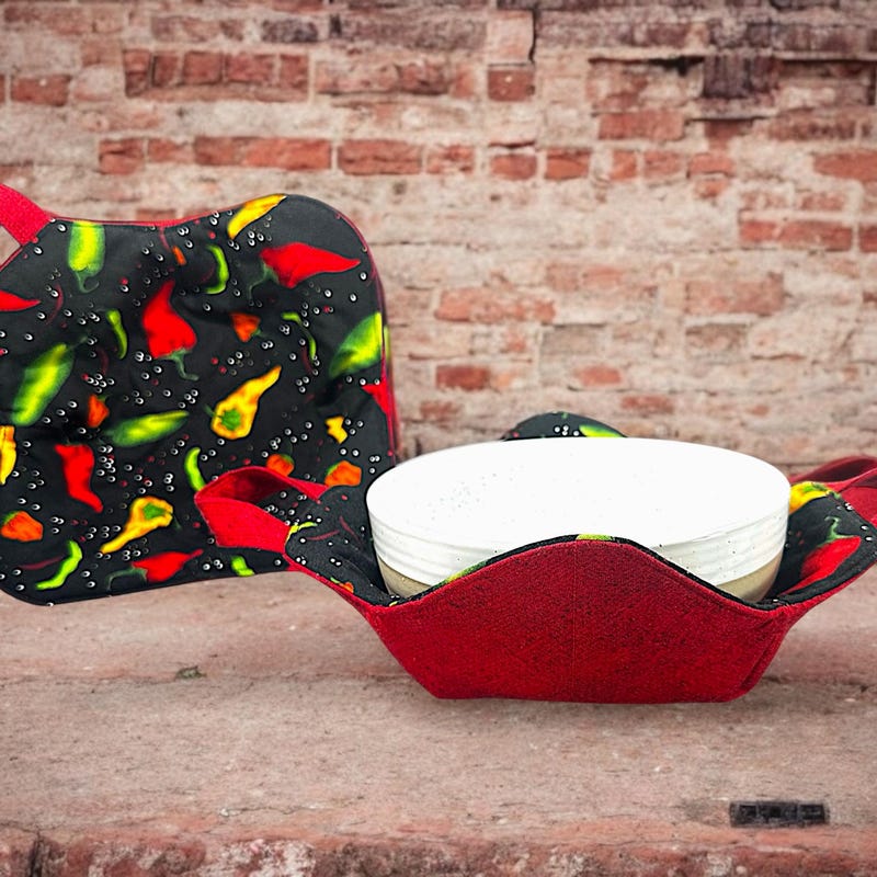 Chili Peppers Pot Holder - Etsy