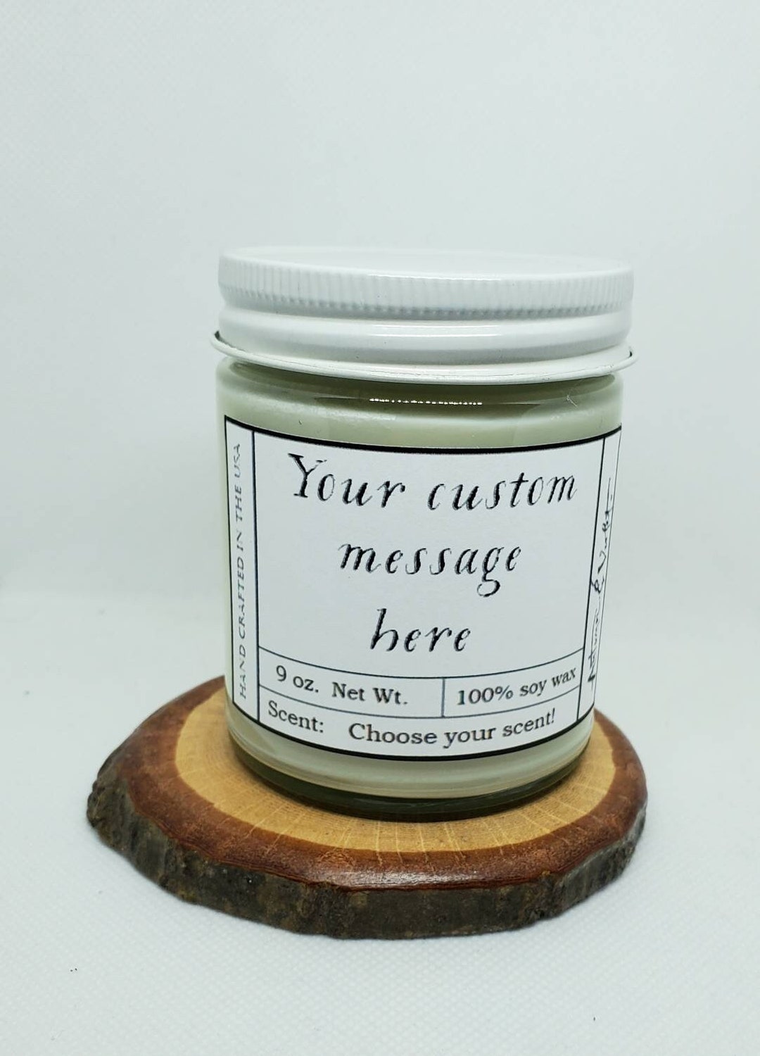 Personalized Candle, Custom Candle, Custom Message Candle - Etsy