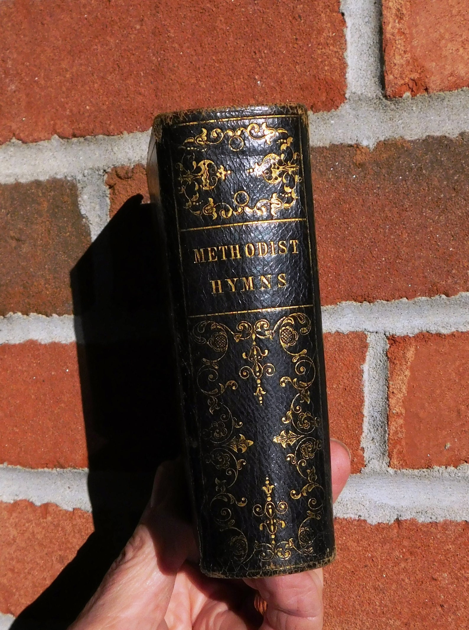 Vintage Methodist Hymnal Book 1850 From - Etsy