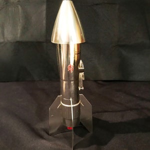 Vintage Astro Mfg Atomic Space Age Rocket Bank - Advertising for ...