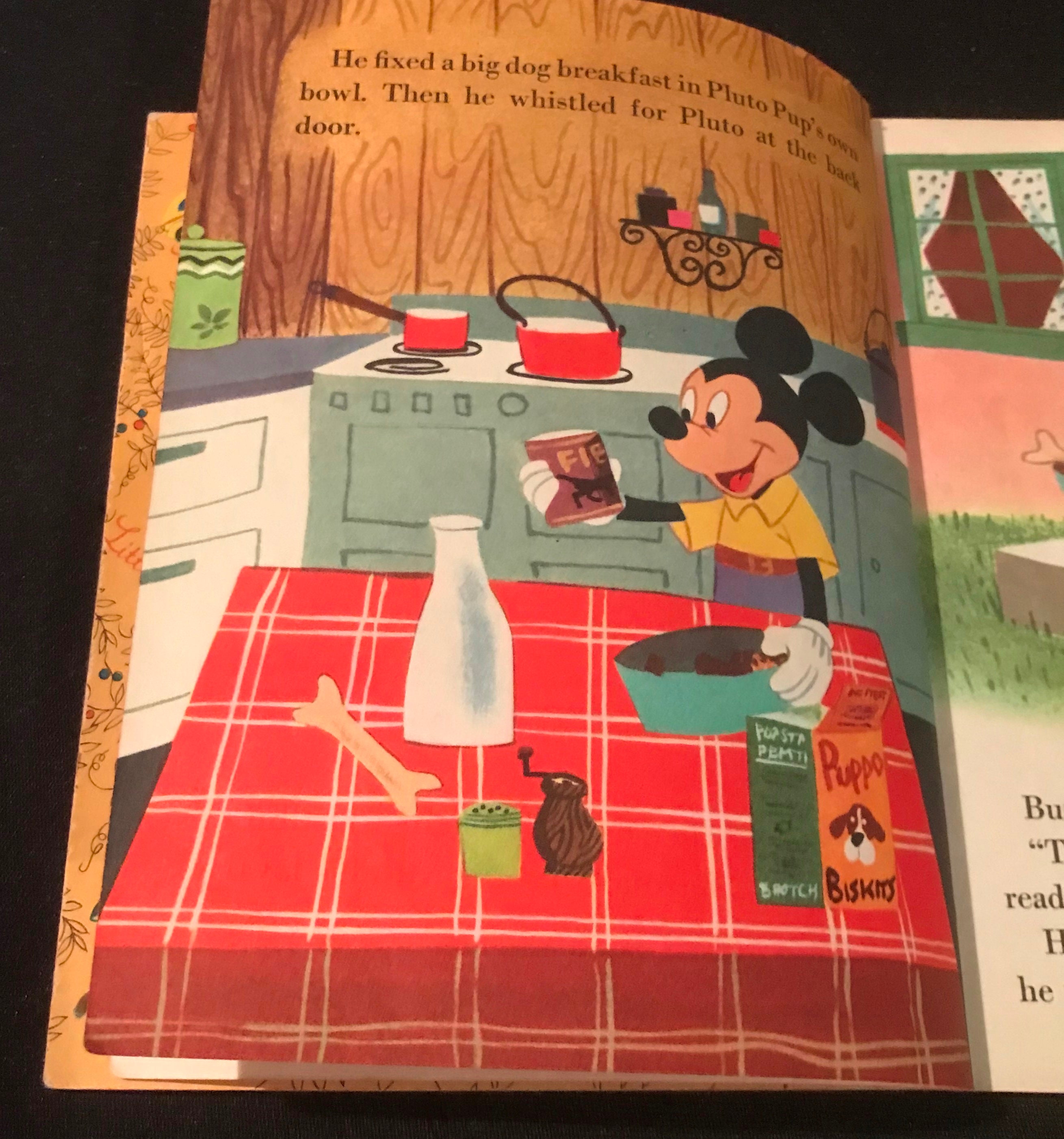 Vintage LGB Walt Disney's Mickey Mouse and Pluto Pup by Elizabeth ...