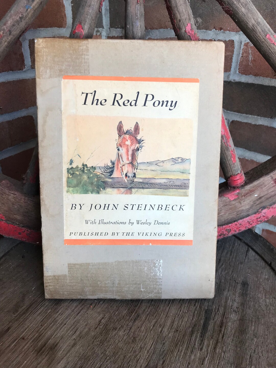 Vintage the Red Pony by John Steinbeck With Slipcase - 1st Edition ...