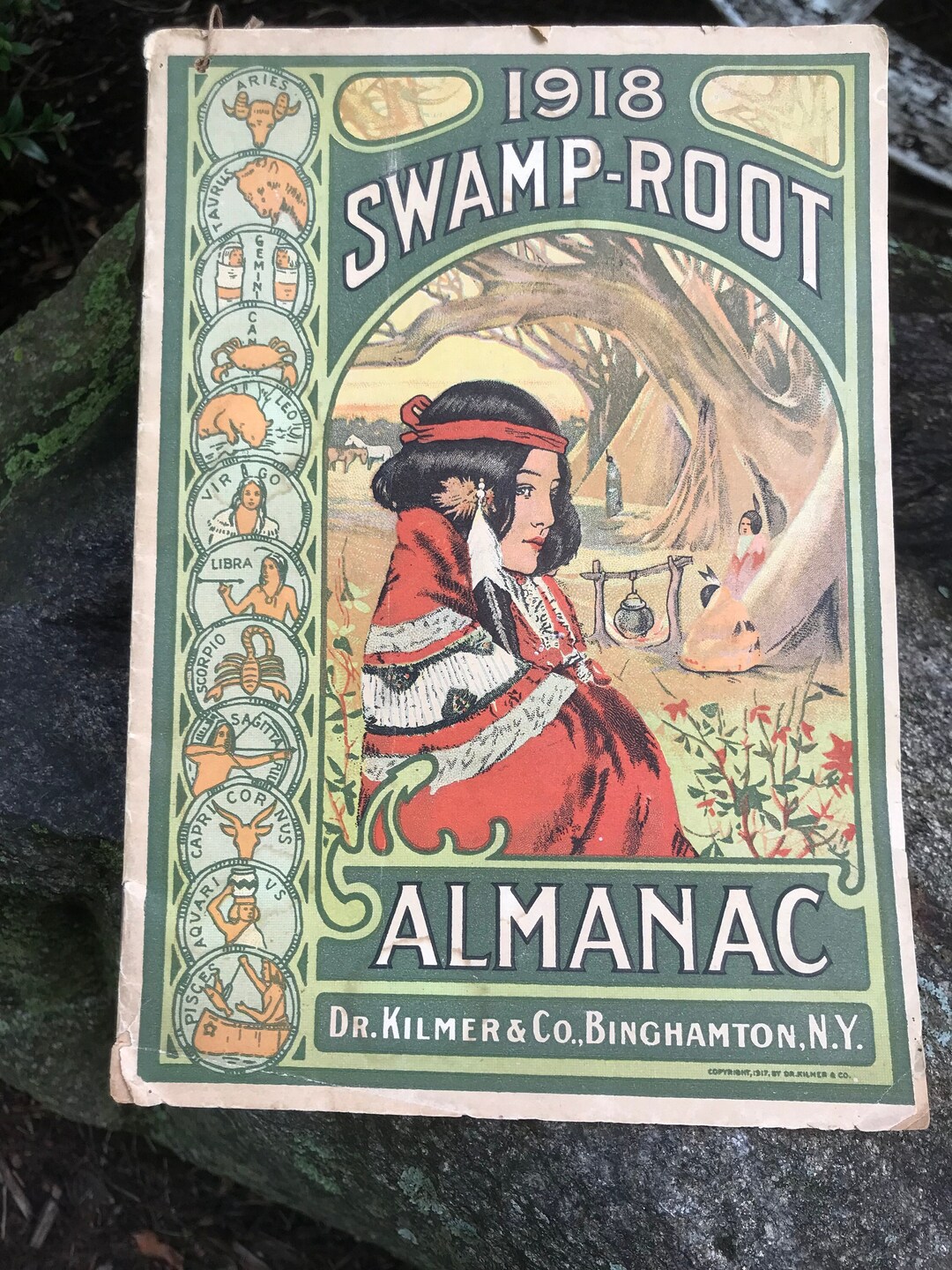 Vintage Dr. Kilmer & Co. Swamp-root Almanac 1918 From ...