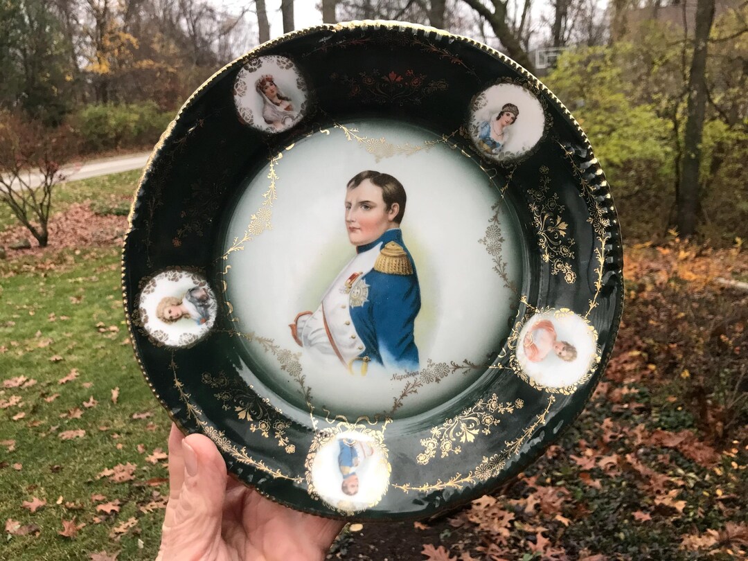 Vintage ZSC Zeh Scherzer & Co Napoleon Plate - 1880+ - From ...