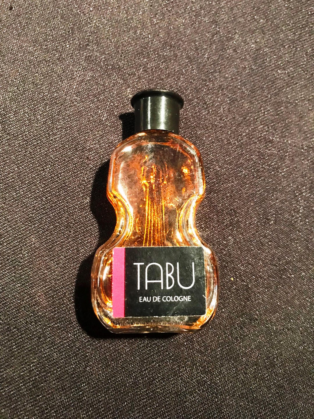Vintage Dana Classic Fragrance Tabu Violin Perfume Bottle 2/3s Full ...