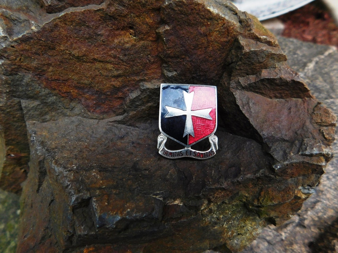 Vintage WWII US Army 113th Support Battalion Insignia | Etsy