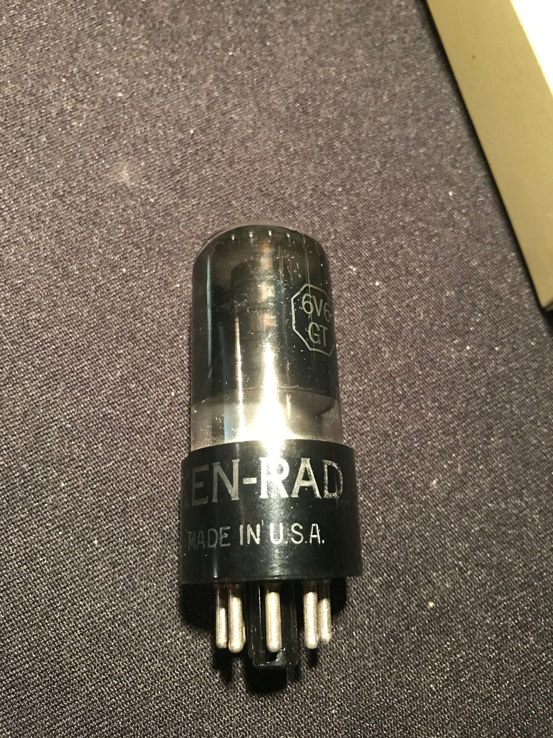 Vintage Ken-rad Electron Power Tube 6V6GT + Plain Box - 1950s - From ...