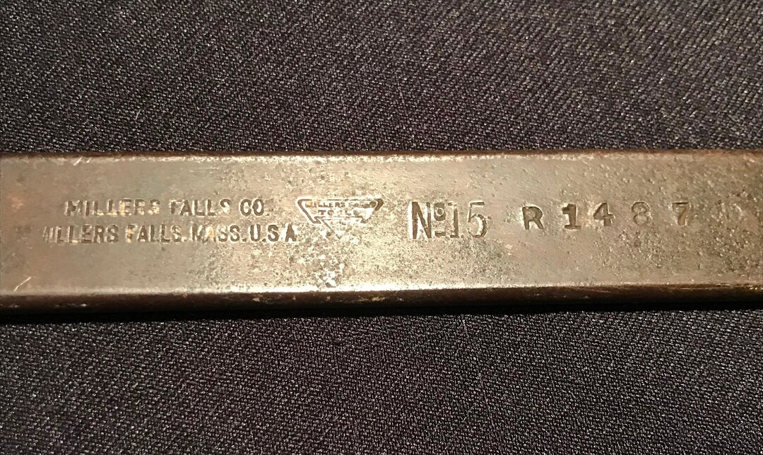 Vintage Miller's Falls Cast Iron Hacksaw No. 15 - 1930s - From ...