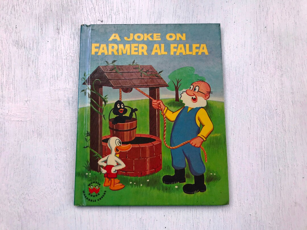 Vintage Wonder Books A Joke on Farmer Al Falfa Book 1959 - Etsy
