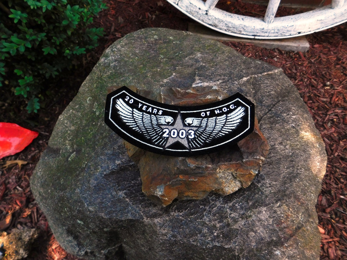 Harley Davidson 20 Years of HOG Patch NOS 2003 From - Etsy