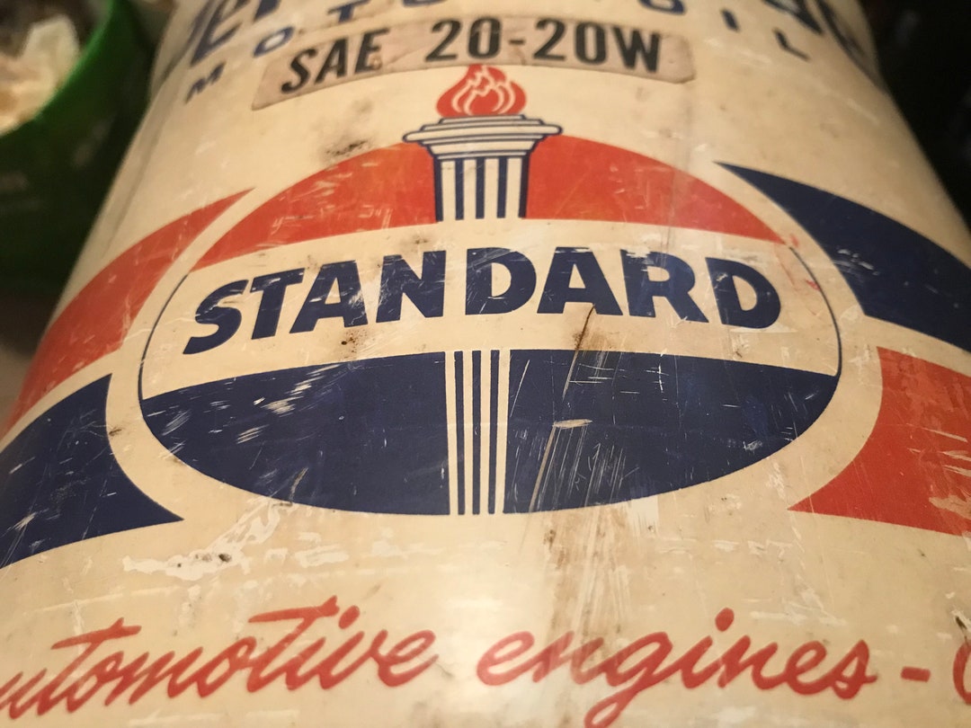 Vintage Standard Oil Permalube 5 Gallon Oil Can - 1950s - From ...