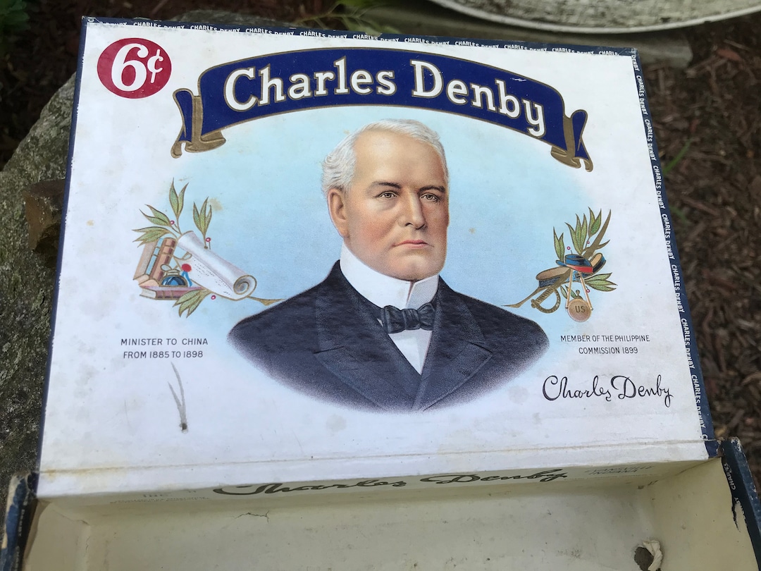 Vintage Charles Denby / H Fendrich Invincibles Cigar Box - 1950s - From ...