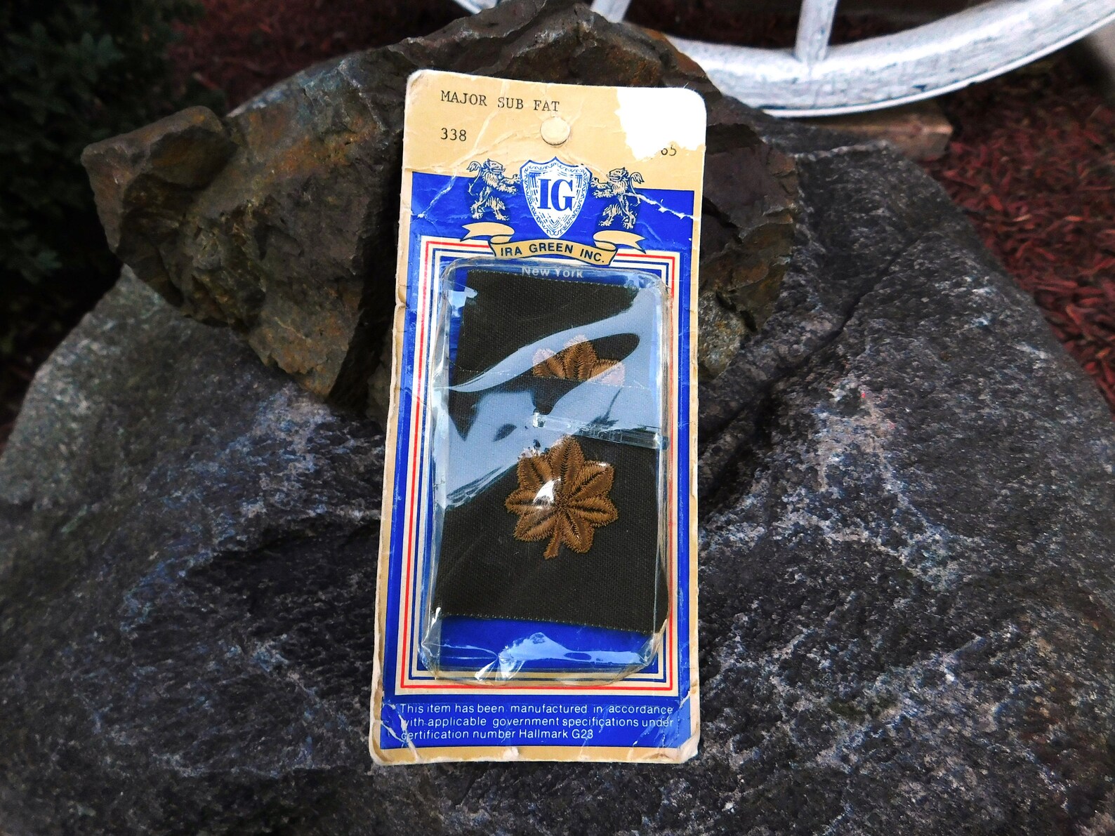 Vintage Ira Green US Army Major Pair of Cloth Collar Insignia - Etsy Canada