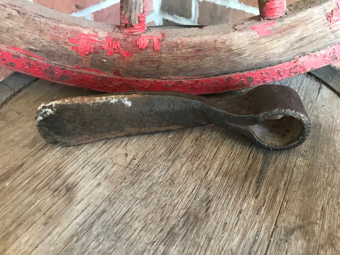 Vintage Cast Iron Hand Forged Carpenter's / Railroad Adze - Late 1800s ...