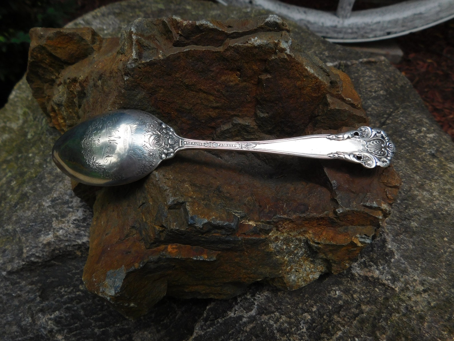 Vintage Towle Sterling Silver Georgian 5 O'clock Spoon - Etsy
