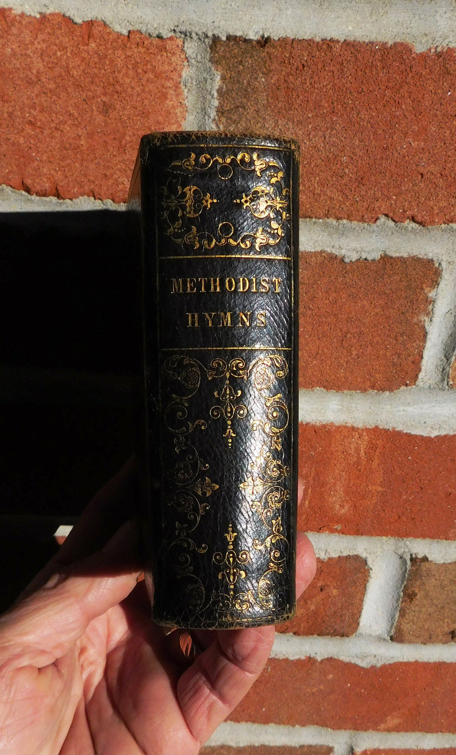 Vintage Methodist Hymnal Book 1850 From | Etsy