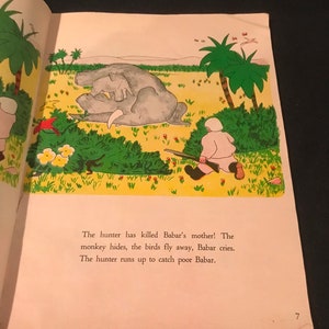 Vintage the Story of Babar the Little Elephant by Jean De Brunhoff ...