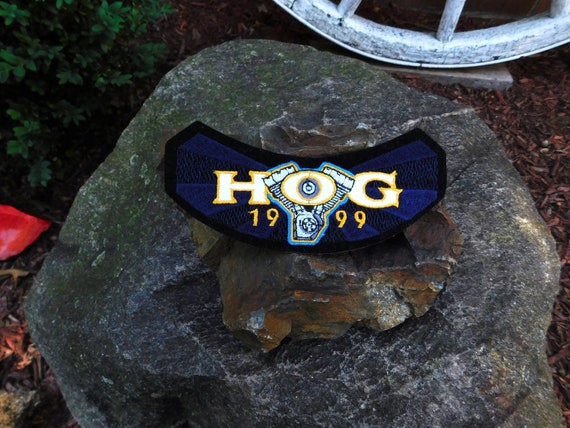 Harley Davidson Annual HOG Patch - NOS - 1999 - from … - Gem