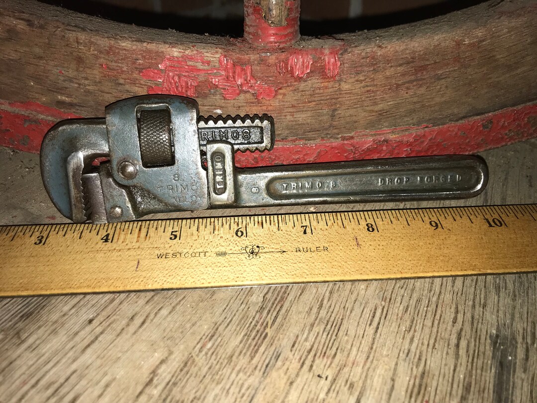 Vintage Trimont Mfg. Trimo 8 Monkey Wrench - 1910s - From ...