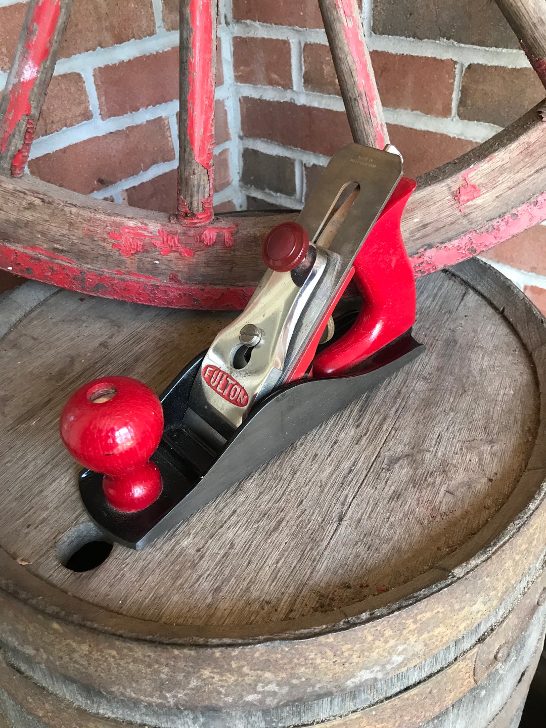 Vintage Made in Germany Fulton Wood Smoothing Metal Plane + Original ...