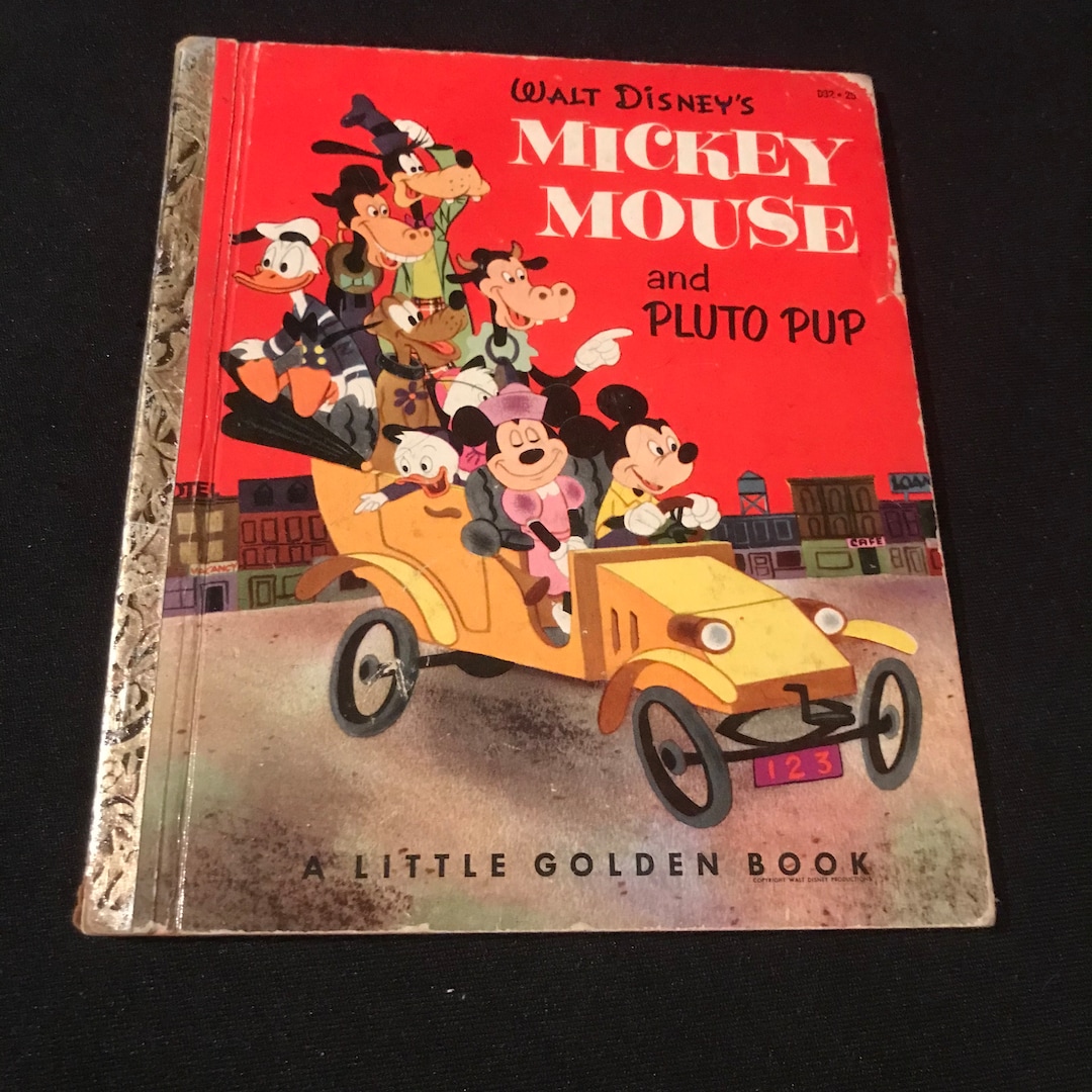 Vintage LGB Walt Disney's Mickey Mouse and Pluto Pup by Elizabeth ...