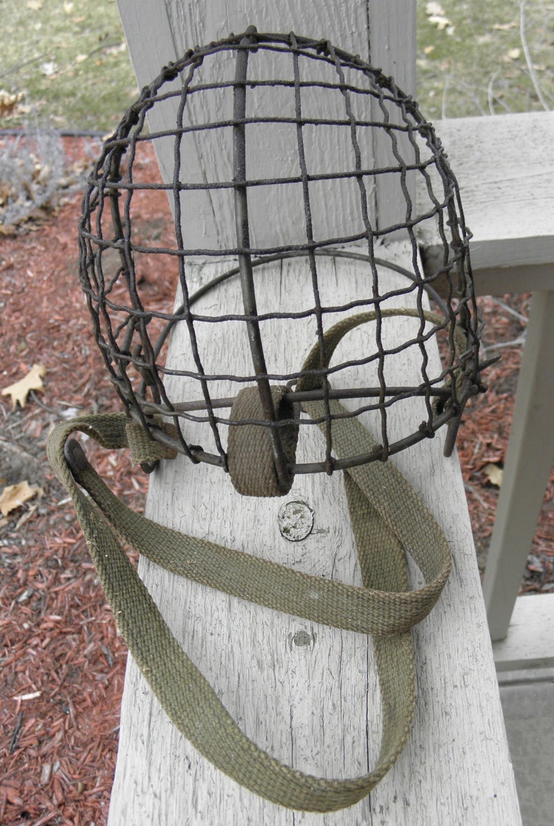Vintage Wire Mule Horse Cribbing Muzzle Early 1900s From | Etsy